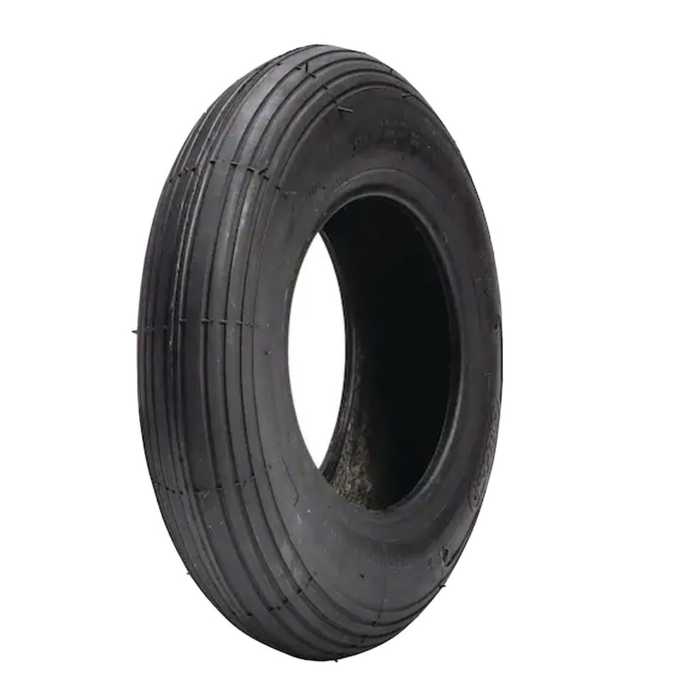 TWO 4.00-6 4.00x6 400x6 400-6 Wheelbarrow Yard Trailer Cart wagon Go ...