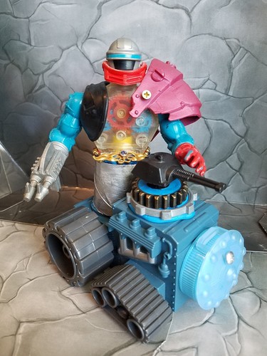 'Robo-Tank' 6" MOTU Vintage Roboto Custom Action-Figure, Display n ...