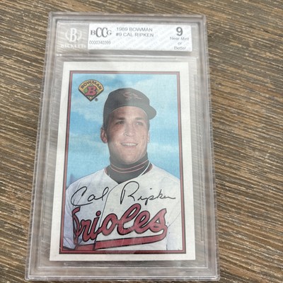 Cal Ripken 1989 Bowman #9 Baseball Card BCCG GRADED 9 | eBay