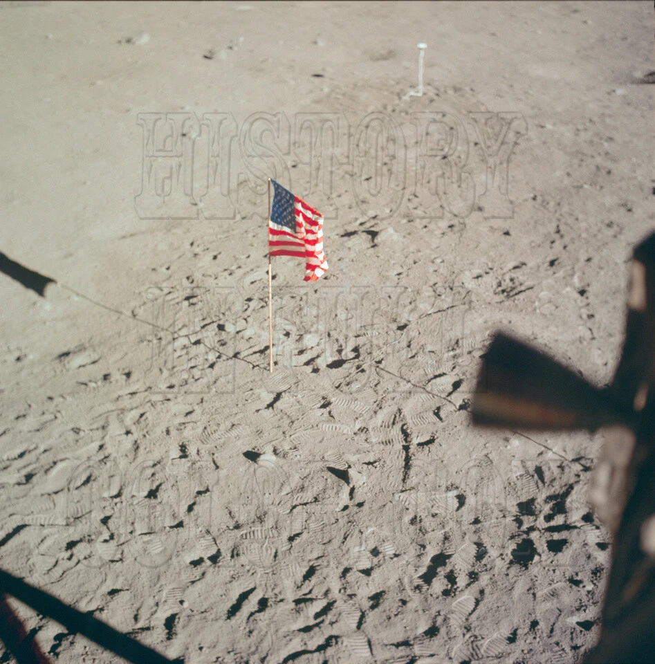 Neil Armstrong American Flag Backpack