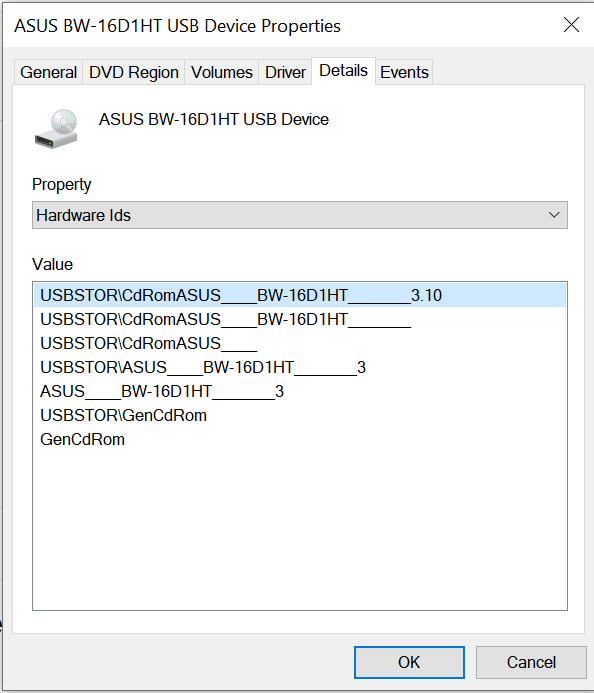 BRAND NEW Asus BW-16D1HT Blu-ray drive firmware 3.10 4K, UHD, Ultra HD ...