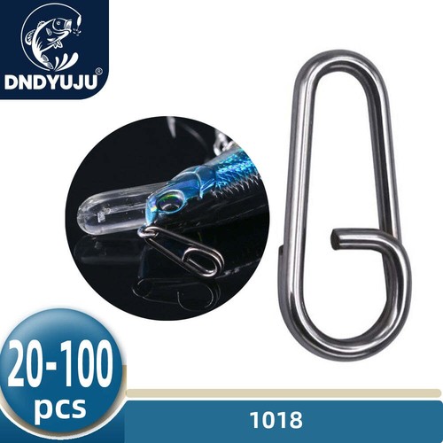 DNDYUJU Fishing Stainless Oval Split Rings Connector Fish hook Lure Tackle | eBay Australia