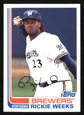 Rickie Weeks 2013 Topps Archives #67 BASEBALL Card | eBay