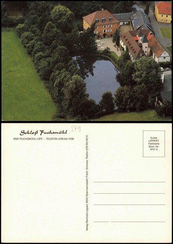 Postcard Fox Mill Castle Aerial View 1980 | eBay