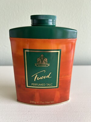 Lentheric Tweed Perfumed Talc 7.0 Oz. Net Wt 200g. Made In England | eBay
