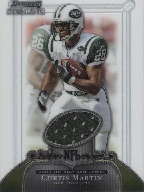 2006 Bowman Sterling - Relics Curtis Martin #BS-CM (MEM) for sale ...
