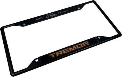 Ford Tremor Logo 4 holes License Plate Frame (Black) | eBay