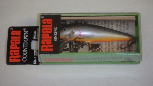 Rapala Countdown CD 7cm SSH Special Color Fishing Lure! Silver Shadow | eBay