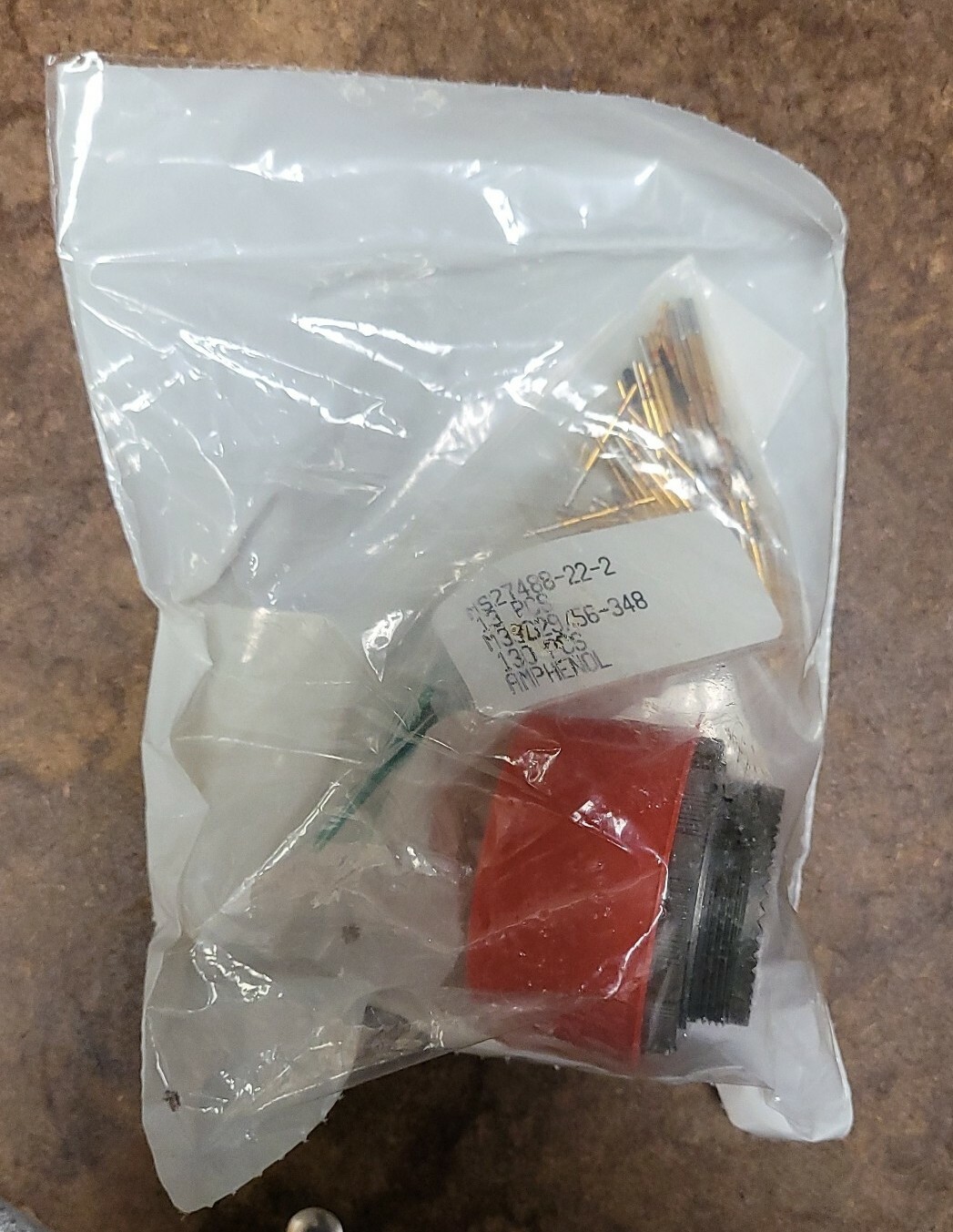 AMPHENOL MS27488-22-2 New WITH PINS AND TOOL | eBay