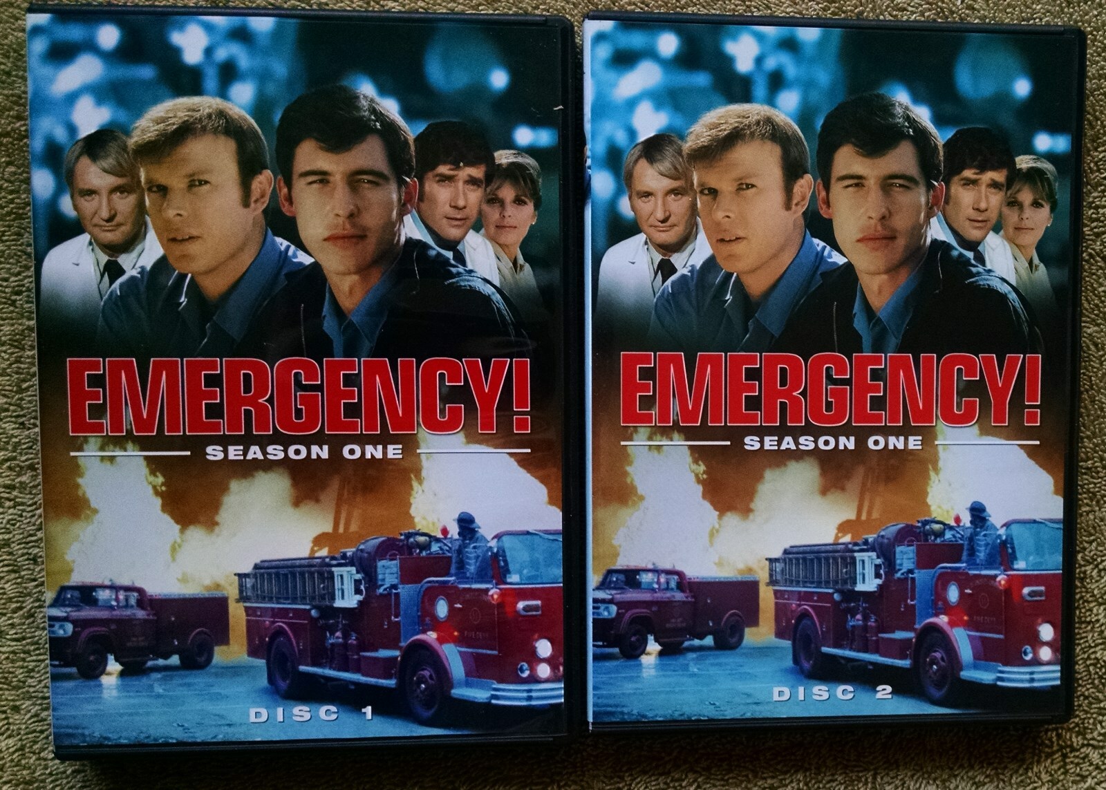Emergency! Season One DVD Set VG++ Universal Classic Television ...