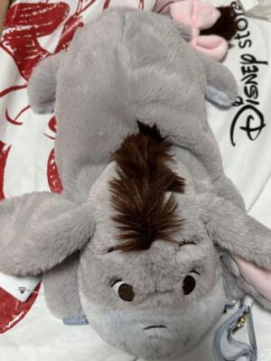 Disney Store Japan Eeyore Multi-Pochette Plush-Style Hands-Free Goods ...