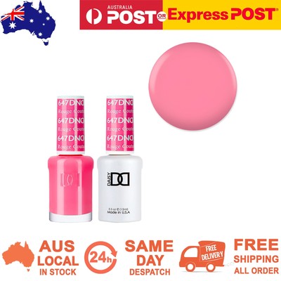 DND 647 Rouge Couture - Daisy Collection Nail Gel & Polish Duo 15ml ...