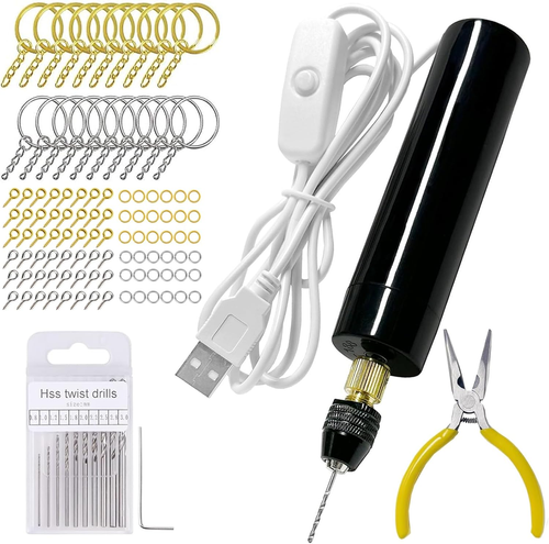 233Pcs Electric Resin Drill for Resin Mold,Craft Hand Drill with Bits ...