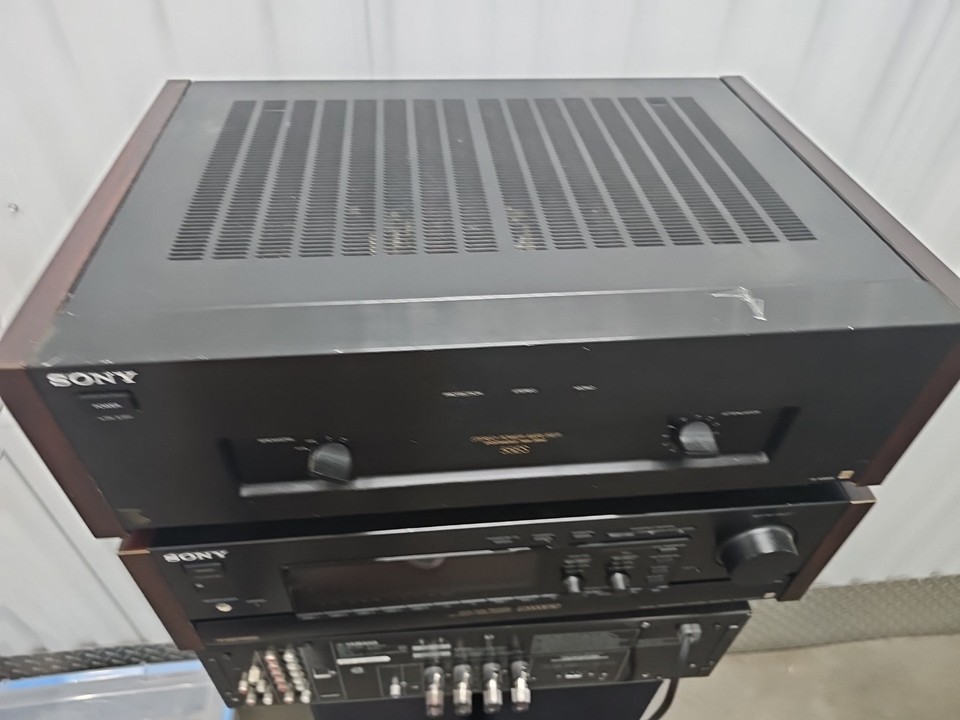 Sony Power Amplifier 55 Es And Preamplifier E2000Esd | eBay