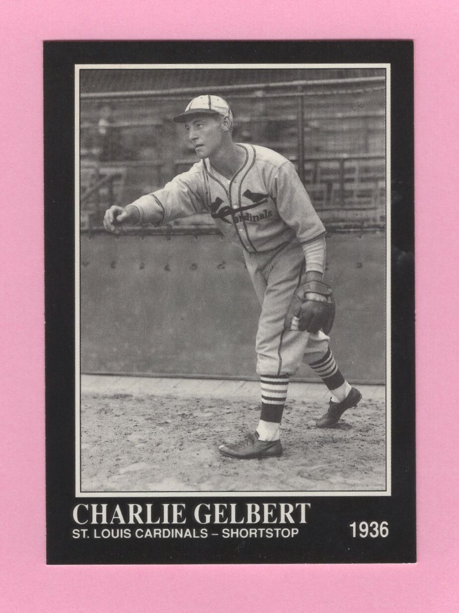 1991 The Sporting News - #70 Charlie Gelbert - St. Louis Cardinals ...