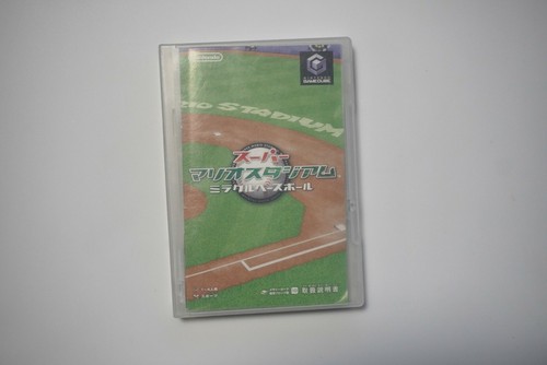Nintendo GameCube Super Mario Stadium Miracle Baseball Japan NGC game ...