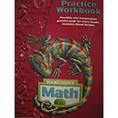 Harcourt Math : Practice Workbook by Harcourt School Publishers Staff ...