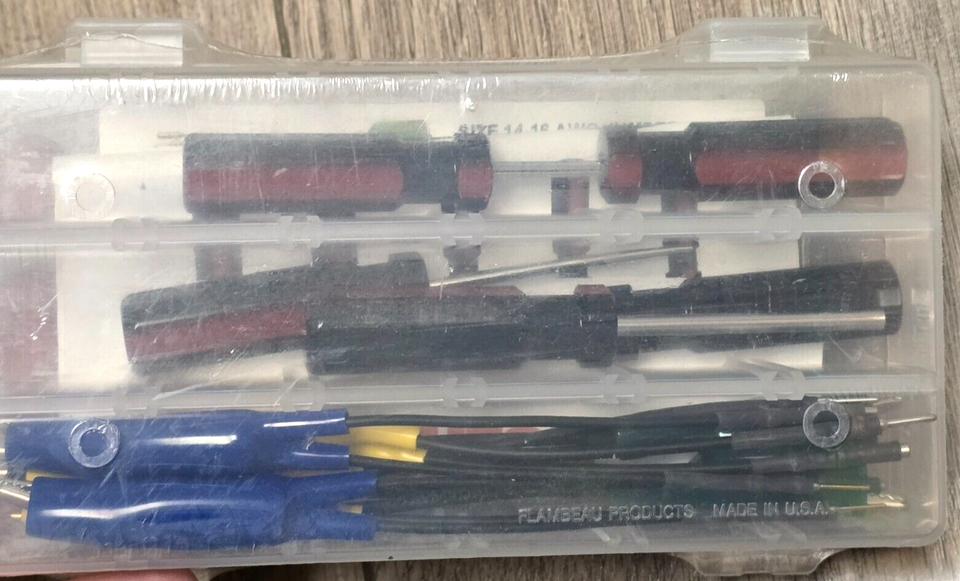 Thexton Pro DEUTSCH Jumper Wire Test Kit & Terminal Release Tools USA ...