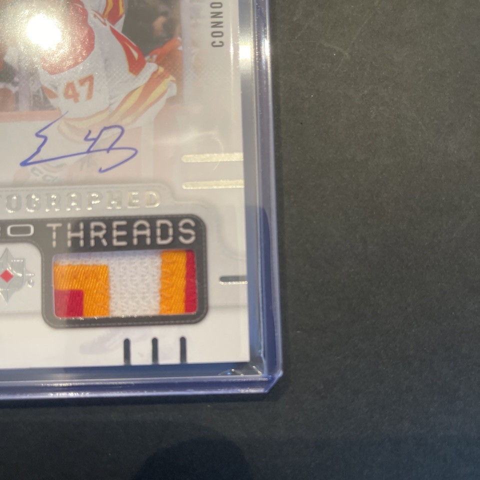2024-25 Ultimate Collection Pro Threads Auto Patch/99 Connor Zary FCH7 ...