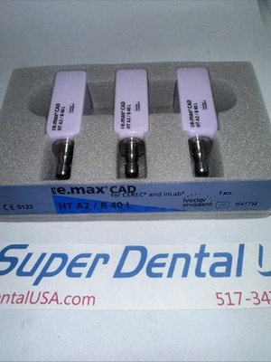 Cerec EMax HT A2 / B 40 L Ivoclar. One Block Bridge SUPERDENTALUSA | eBay