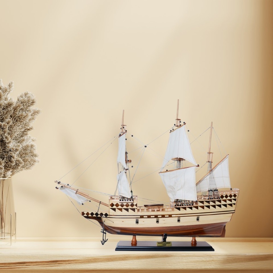 Mayflower Ship Model Handmade Wooden 31 Inches Ship Fully Assembled ...