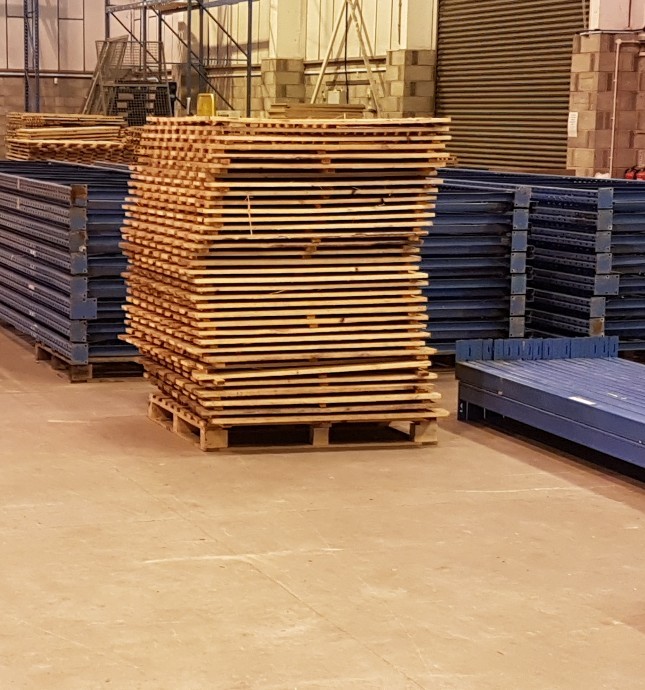 Pallet Racking Slat Decking Boards Wood 1200mm x 1320mm | eBay UK