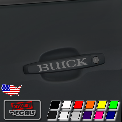 5x Door Handle Decal Sticker for BUICK Regal Enclave LaCrosse Cascada ...