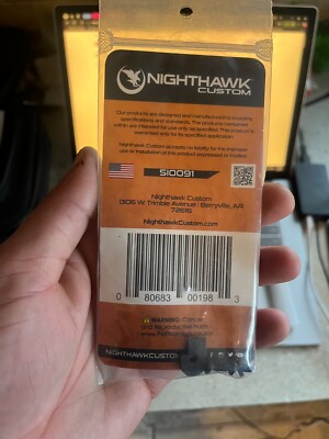 Nighthawk Custom IOS 1911 RMR Sight Plate | eBay