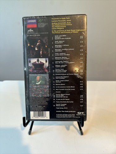 Pavarotti in Hyde Park (VHS, 1991) for sale online | eBay