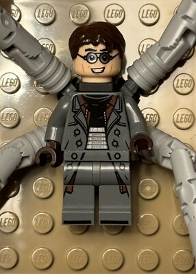 LEGO Super Heroes Dr. Octopus Minifigure Spider-Man Otto Octavius Doc ...