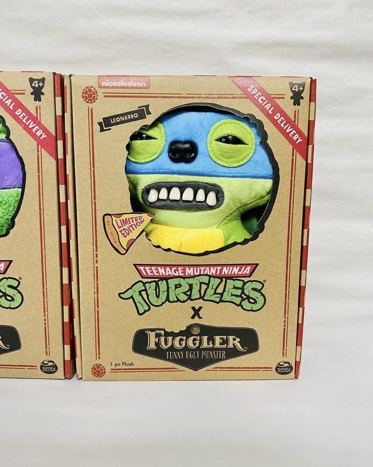 Fuggler TMNT Teenage Mutant Ninja Turtles Donatello & Leonardo Plush ...
