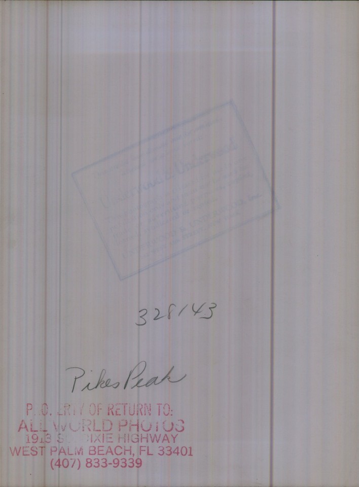 GA2 Original Photo PIKES PEAK Colorado Mountain Sightseeing Vintage Car ...