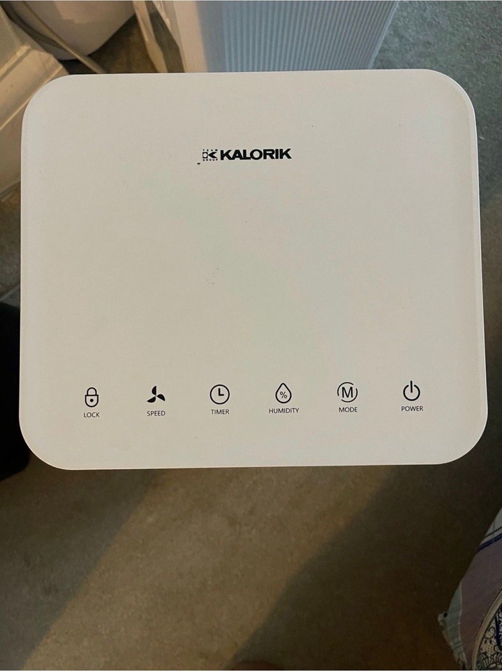 Kalorik 12L Dehumidifier with 2L Water Tank and Timer | eBay UK