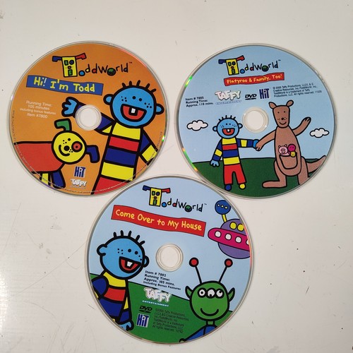 ToddWorld DVD Come Over to My House. Hi! I'm Todd. Todd Parr EXCELLENT ...