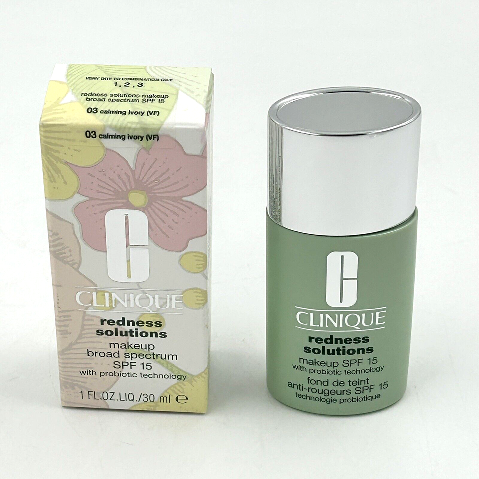 Clinique Redness Solutions Makeup SPF15 1 OZ - CHOOSE YOUR SHADE FULL ...