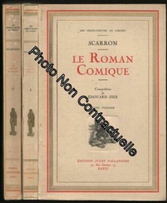 Scarron. Le Roman comique. Illustrations de Édouard Zier | Très bon ...