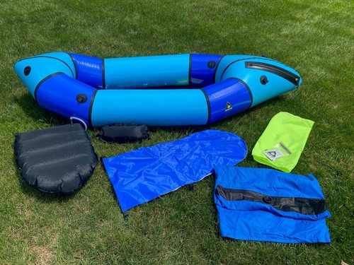 Alpacka pack raft inflatable kayak- Classic, Large (Llama), Cargo fly ...