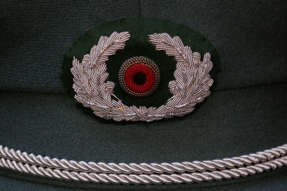 Cold War West German Customs Officers Service Visor 'Albert Kempf 1986 ...