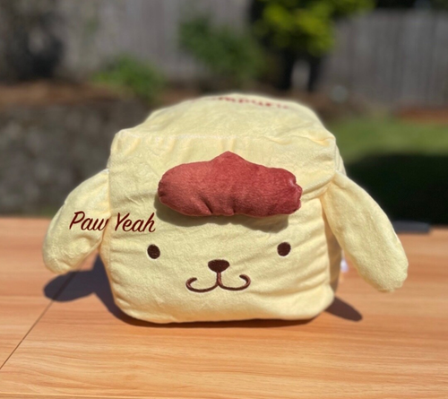 Sanrio Pompompurin Square Cube Plush US SELLER NWT SHIPS OUT FAST | eBay