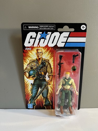 GI Joe Retro Collection DUKE Walmart Exclusive Hasbro 3.75" Inch Action ...