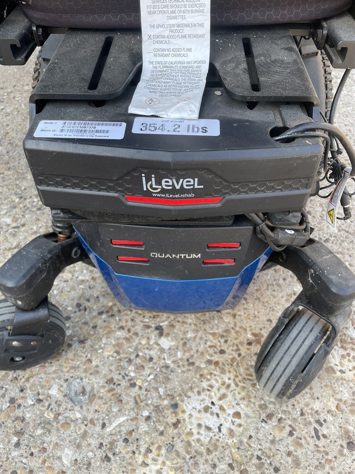 Quantum Q6 Edge 3 iLevel Stretto Power Wheelchair Mobility Excellent ...