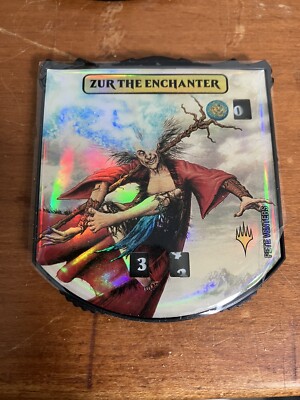 MTG Relic Tokens: Legendary ZUR THE ENCHANTER FOIL EDH Commander Magic ...