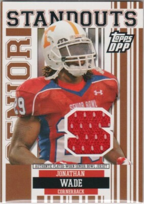 2007 TOPPS DRAFT PICKS AND PROSPECTS SENIOR STANDOUT JERSEY JONATHAN ...