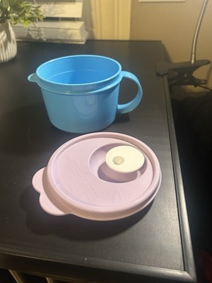 Tupperware Soup Mug Crystal Wave Pastel Color W Lid | eBay