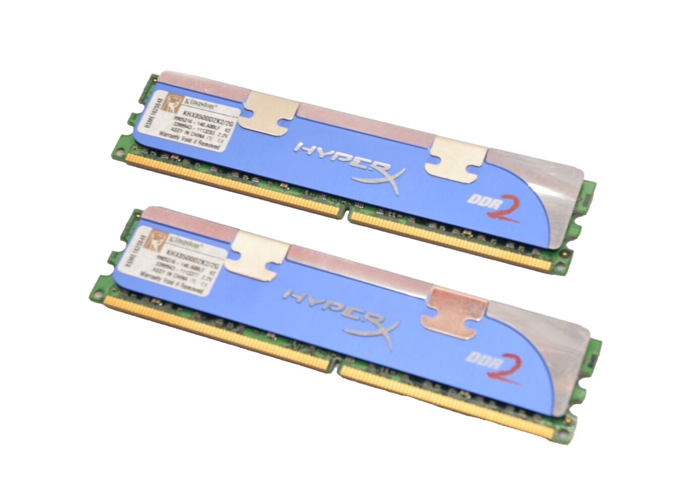 (Lot of 2) KINGSTON KHX8500D2K2/2G 9905316-140.A00LF 2.2V HyperX Memory ...