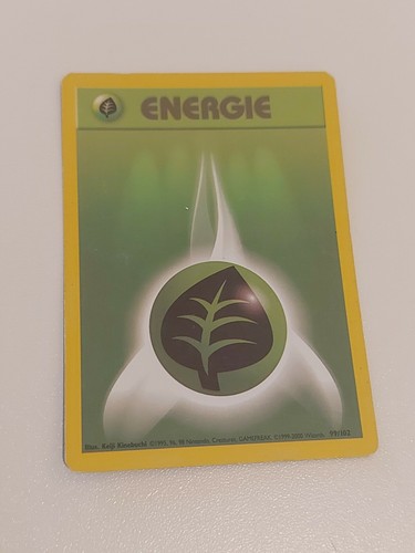 POKEMON / CARD - ENERGY - GRASS - BASE SET POKEMON - 1999-2000 - 99/102 ...