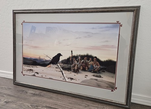Return of the Raven Donald Vann signed lithograph 37x24 inches Rare | eBay