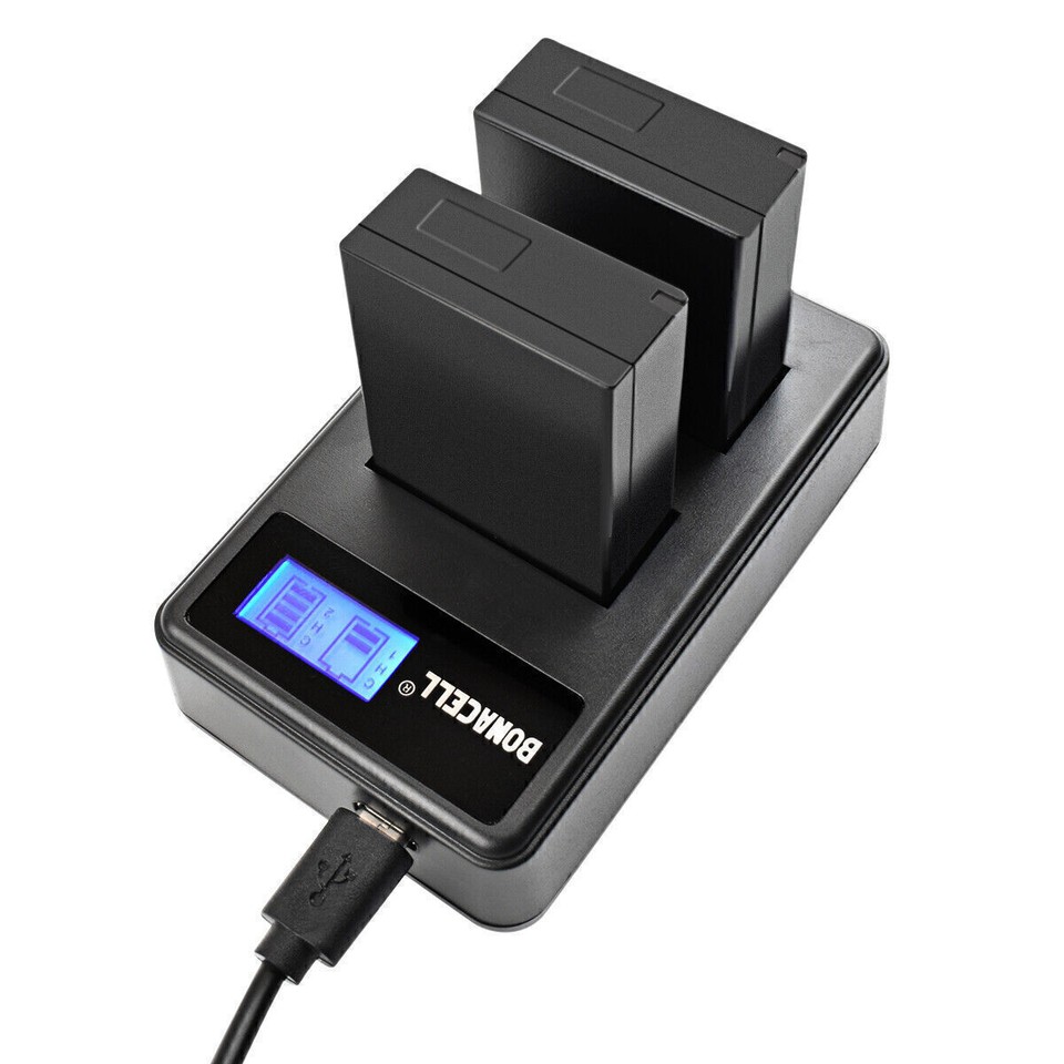 For Canon EOS LP-E17 Battery+Dual Charger R50 Rebel SL3 R8 RP R10 USA ...