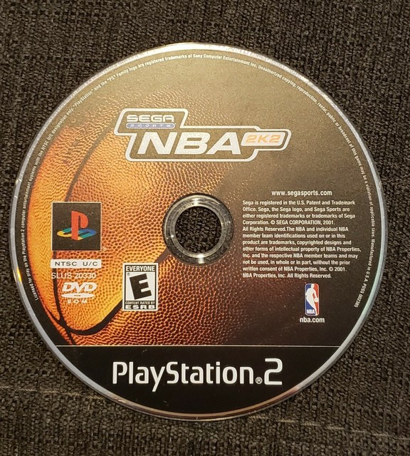 NBA 2K2 (Sony PlayStation 2, 2002) PS2 (DISC ONLY) | eBay