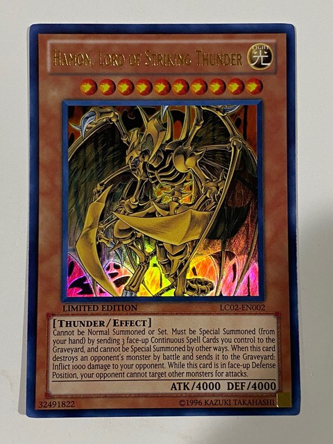 YuGiOh! Uria, Hamon, Raviel (LC02-EN001-EN013) Entire Set - All 13 ...